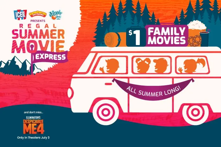 $1 Films at Regal Cinemas Summer Movie Express