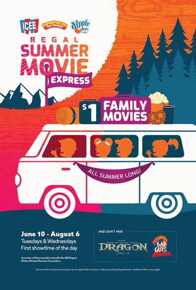 Regal Summer Movie Express $1 Family Films